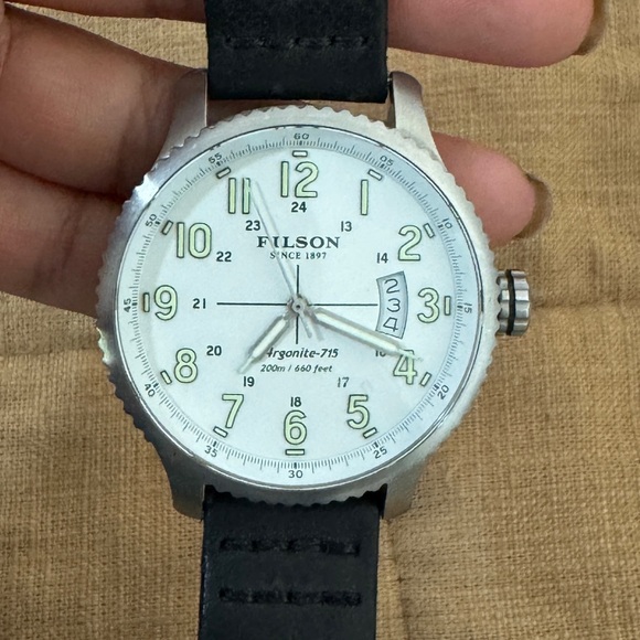 Filson | Accessories | Filson Argonite 75 Diving Watch Sapphire Crystal ...